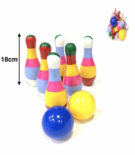 Gioco Bowling Birilli Pallina Palla In Plastica Per Bambini Bimbi ...