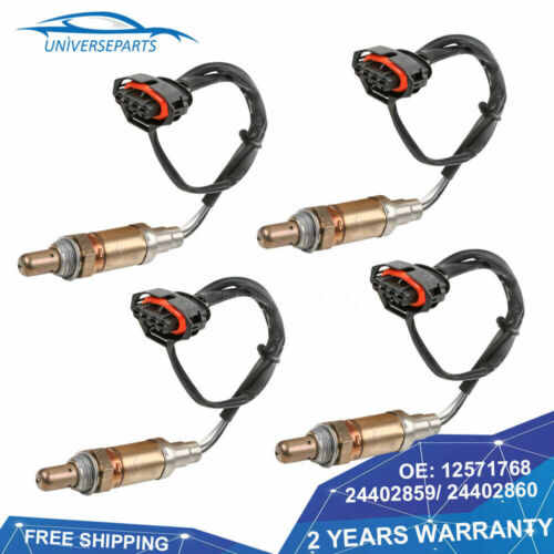 4pc Oxygen Sensor O2 Sensor Up&Down Stream for Cadillac CTS 3.2 Saturn ...