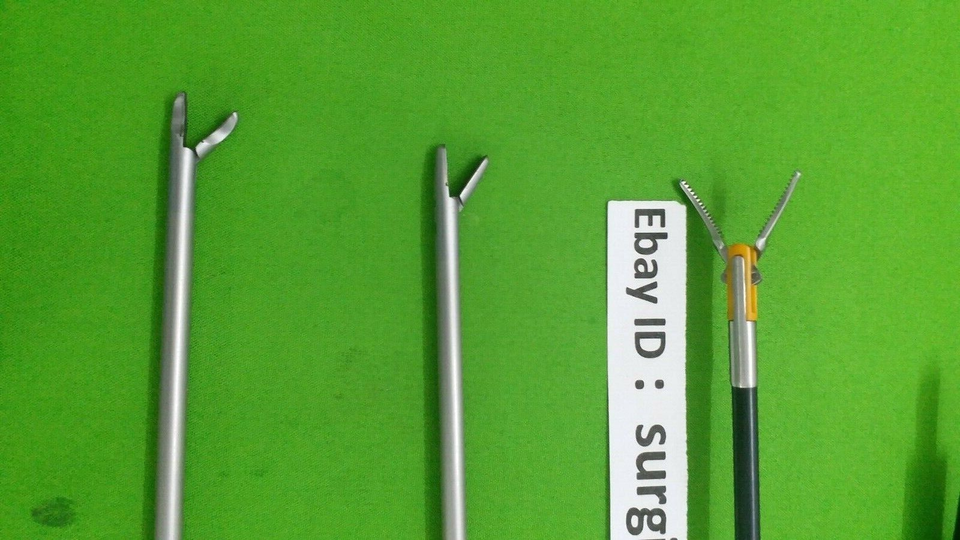 8pc Laparoscopic Surgery Set 5mm/10mm Endoscopy Reusable High Quality ...