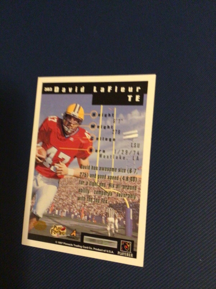 1997 Score David LaFleur Draft Class Rookie Card | eBay