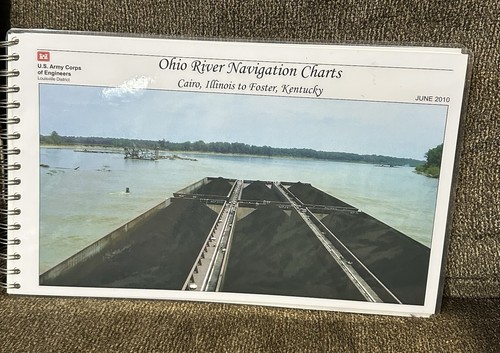 2010 Ohio River Navigation Charts US Army Corps Cairo IL to Foster KY ...