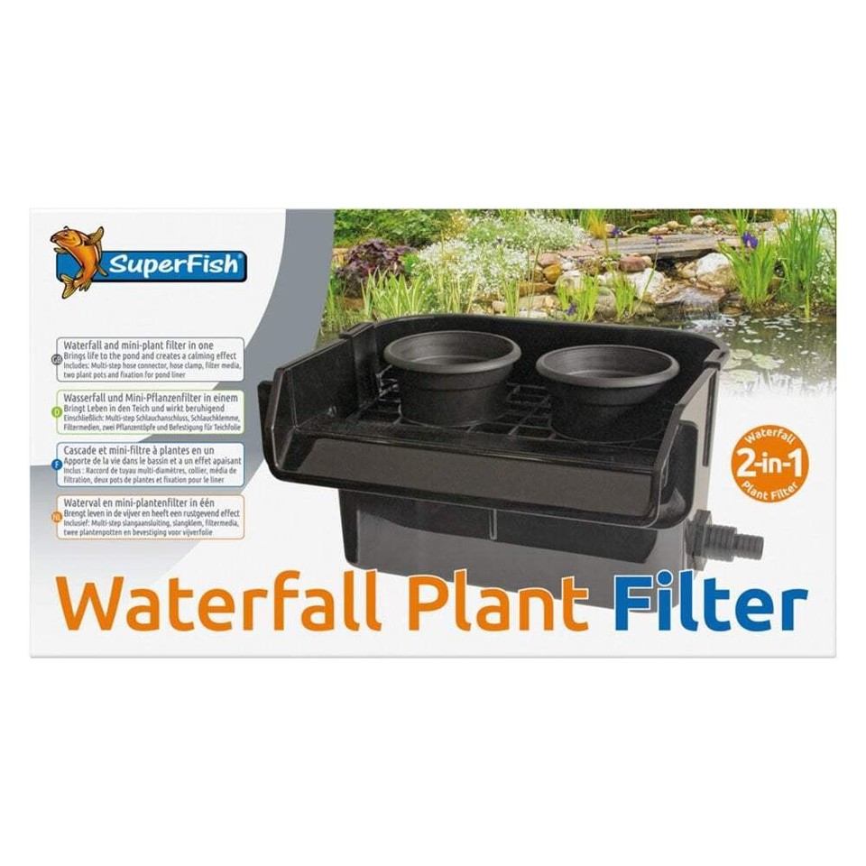 SuperFish Waterfall Fish Pond Plant Filter | eBay UK