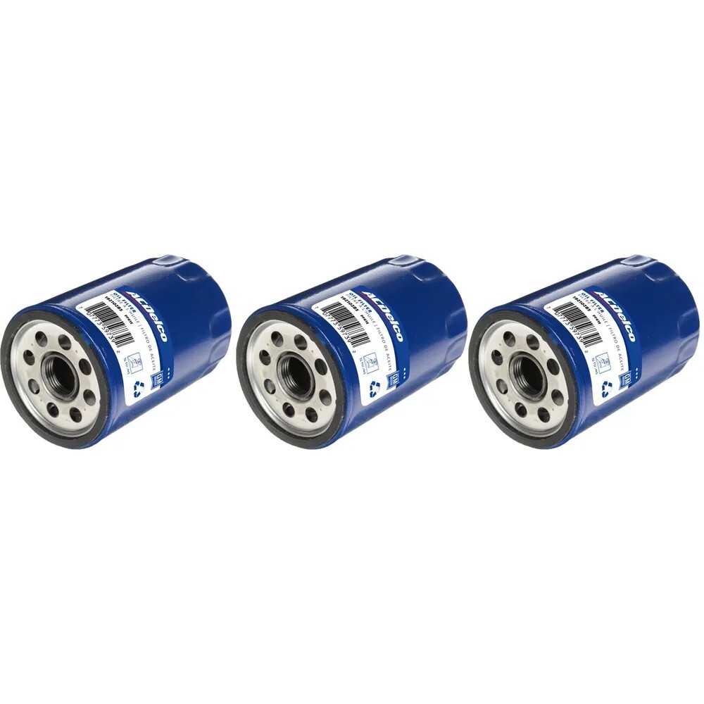 AC Delco PF61F Engine Oil Filter Set of 3 for Chevy Olds Buick Pontiac ...