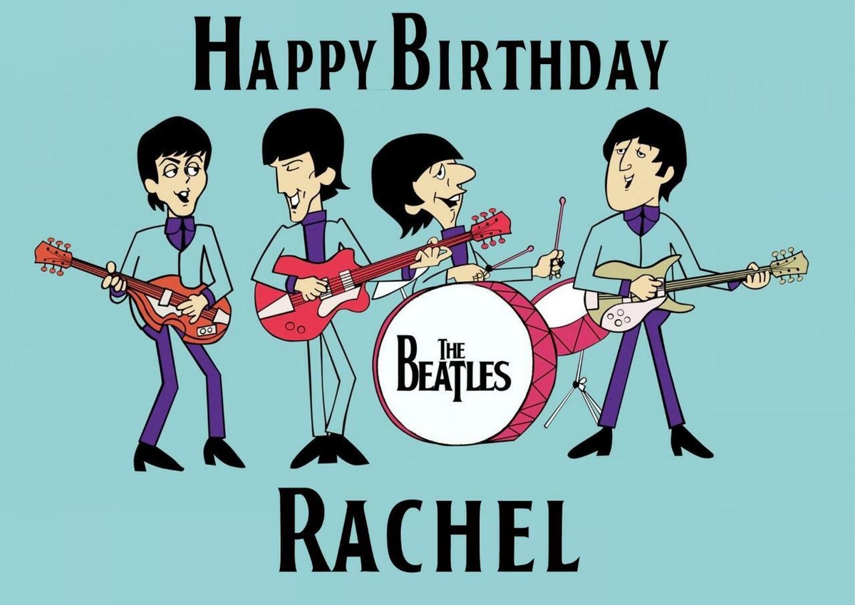 Beatles Invitation Template