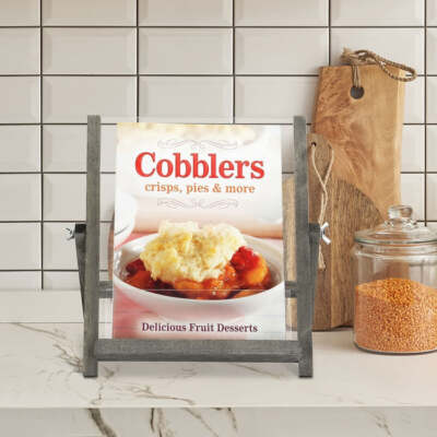 Collapsible Cookbook Holder, Recipe Stand for Cookbooks, Tablets and ...