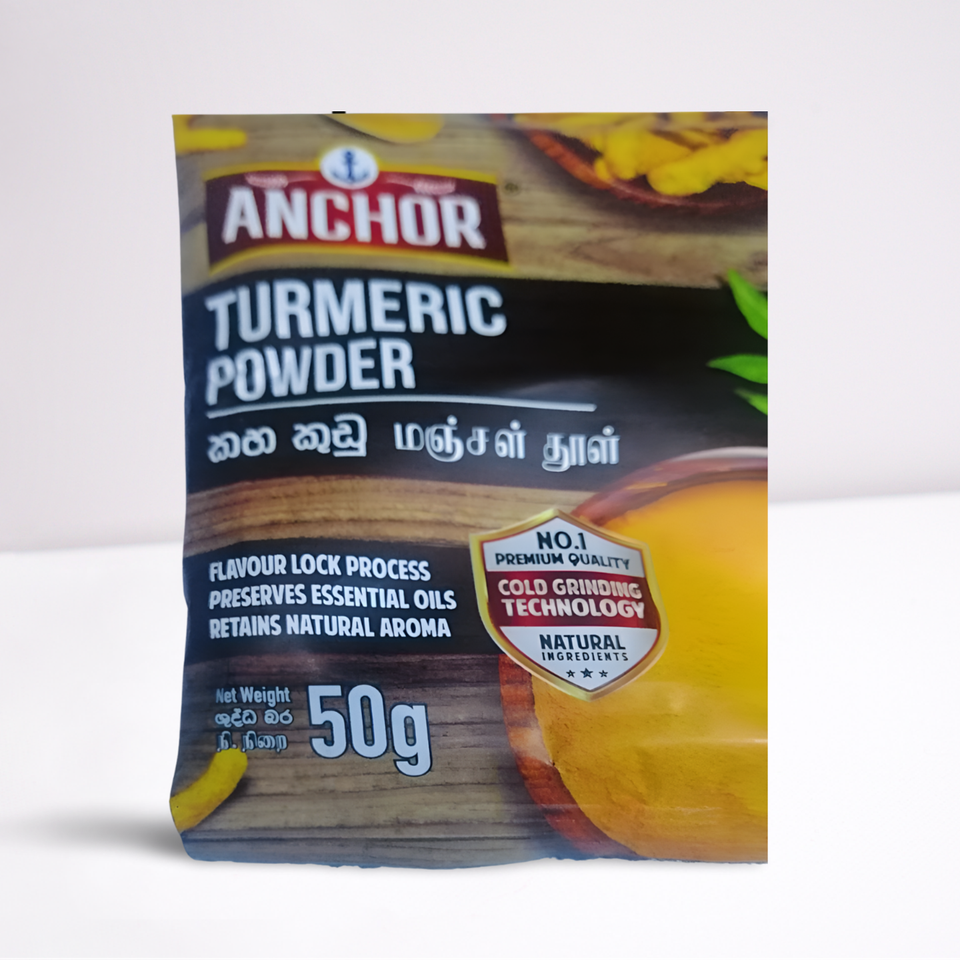 Pure Sri Lankan Turmeric Powder 50g(1.76oz) - Vibrant Color, Exquisite ...