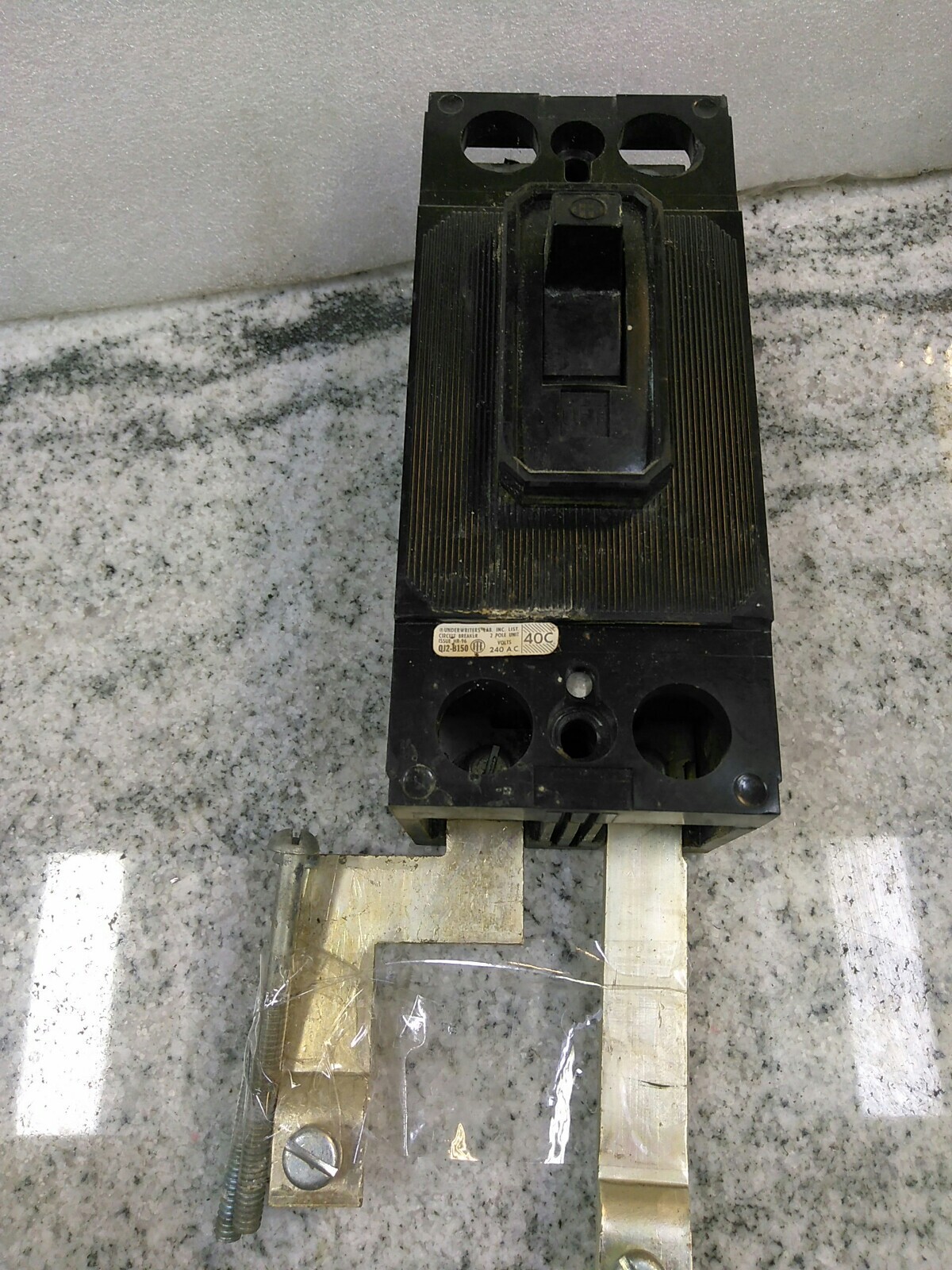 SIEMENS QJ2-B150 2 Pole 150 Amp 240VAC 150A Main Line Load Lugs W/ KITS ...