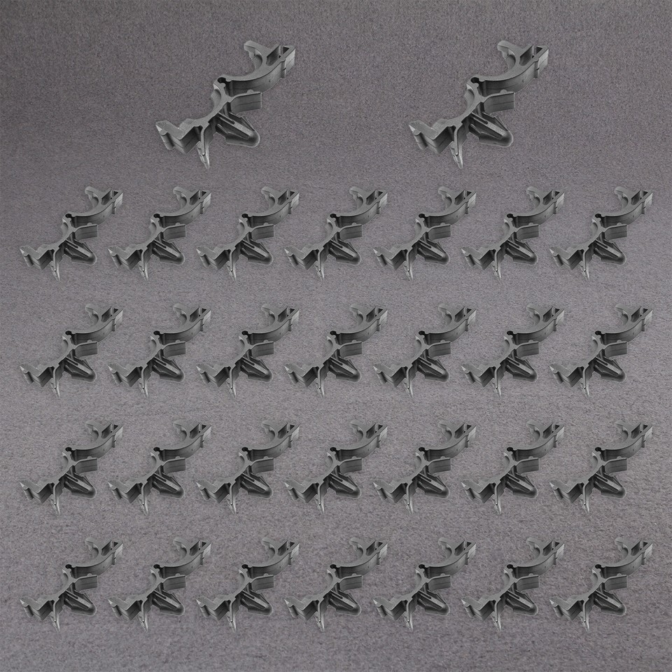 30pcs Car Wire Loom Routing Clip Push Wiring Harness Clamps for GM ...