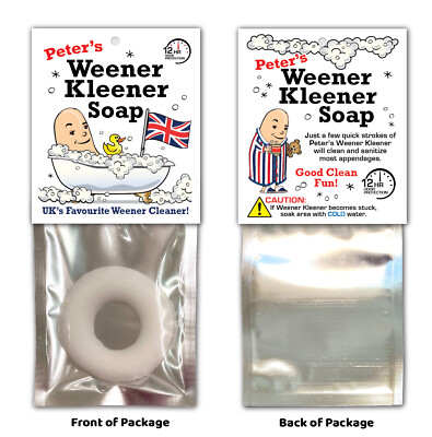 2 X United Kingdom UK Weener Cleaner Soap Willy Weiner JOKE GAG GIFT ...