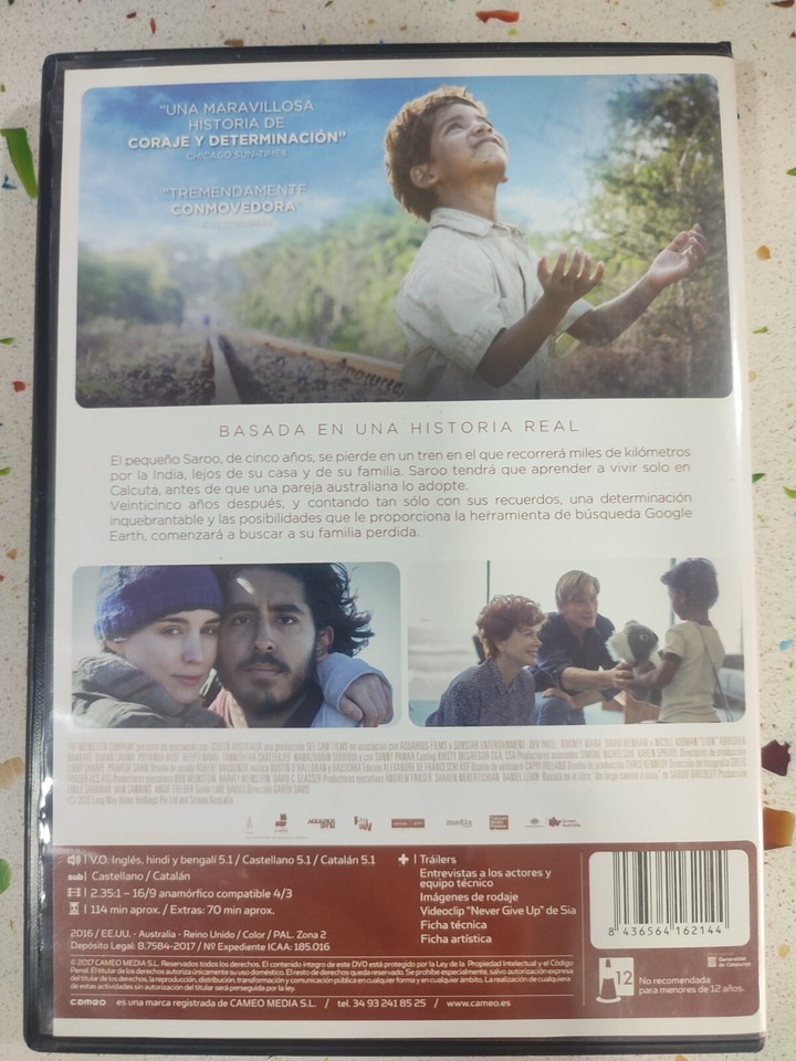 Lion DVD Nominada to The Oscar Am | eBay Australia