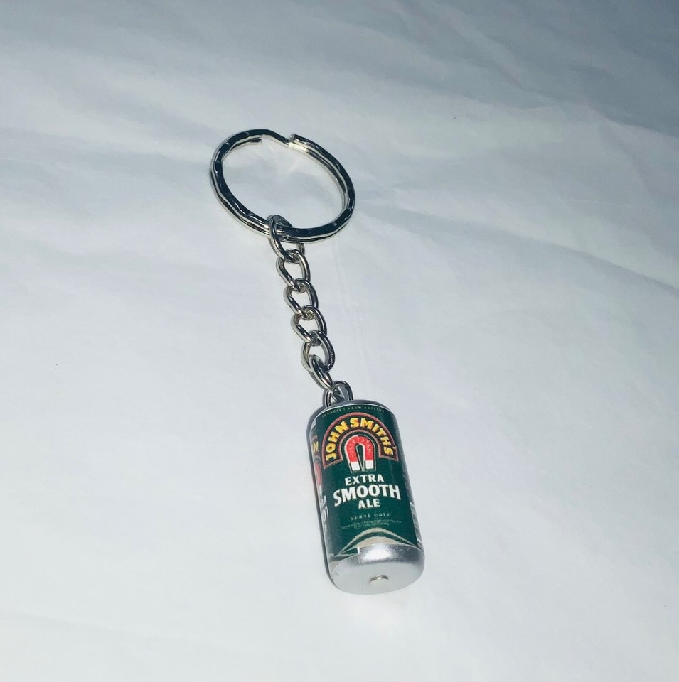 Novelty Handmade Keyrings Keychains Mini Chocolate Beer Fizzy Drinks ...