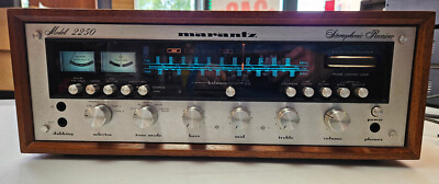 Marantz model 2250 in working order Original with wooden case | eBay
