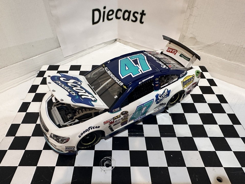 2014 AJ Allmendinger #47 1/24 Scott's Chevrolet Action Watkins Glen Win ...