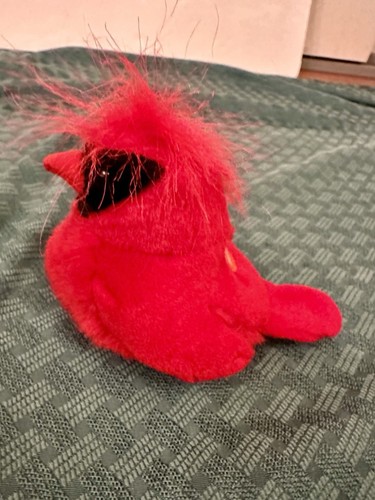 Wild Republic Audubon Birds Northern Cardinal Plush with Sound 2000 No ...