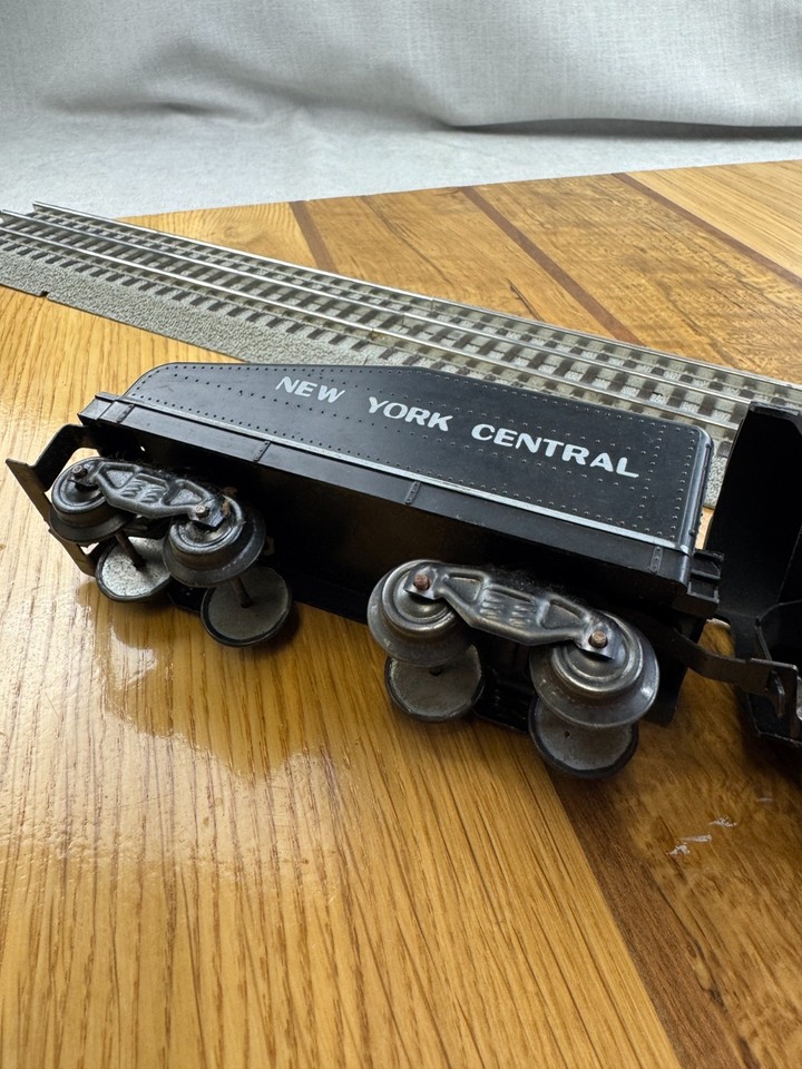 Vintage MARX O # 666 Black Cast Metal Steam Diecast Engine Locomotive ...