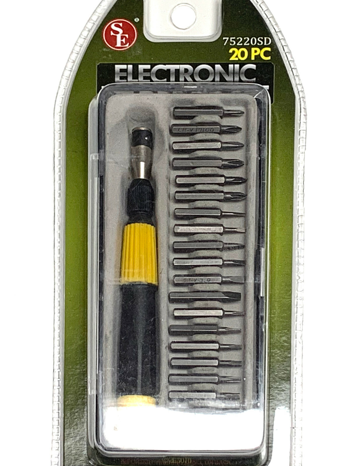20pc Electronic Bit Driver Set in case | eBay