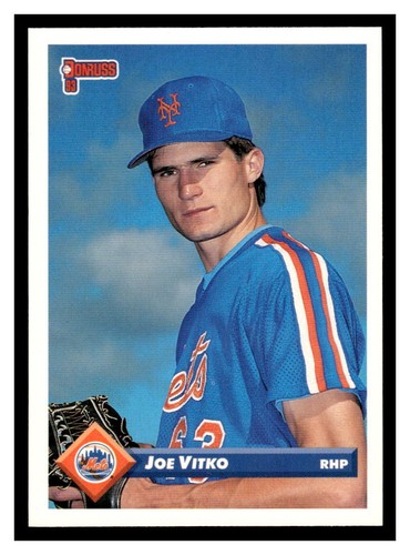 1993 Donruss #354 Joe Vitko - New York Mets | eBay