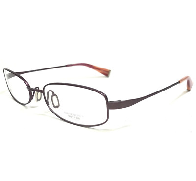 Oliver Peoples Eyeglasses Frames Doren V Violet Purple Shiny Wire Rim ...