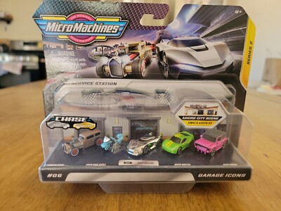 2020 Hasbro Micro Machines Series 2 #06: Garage Icons Chase Rare Chrome ...