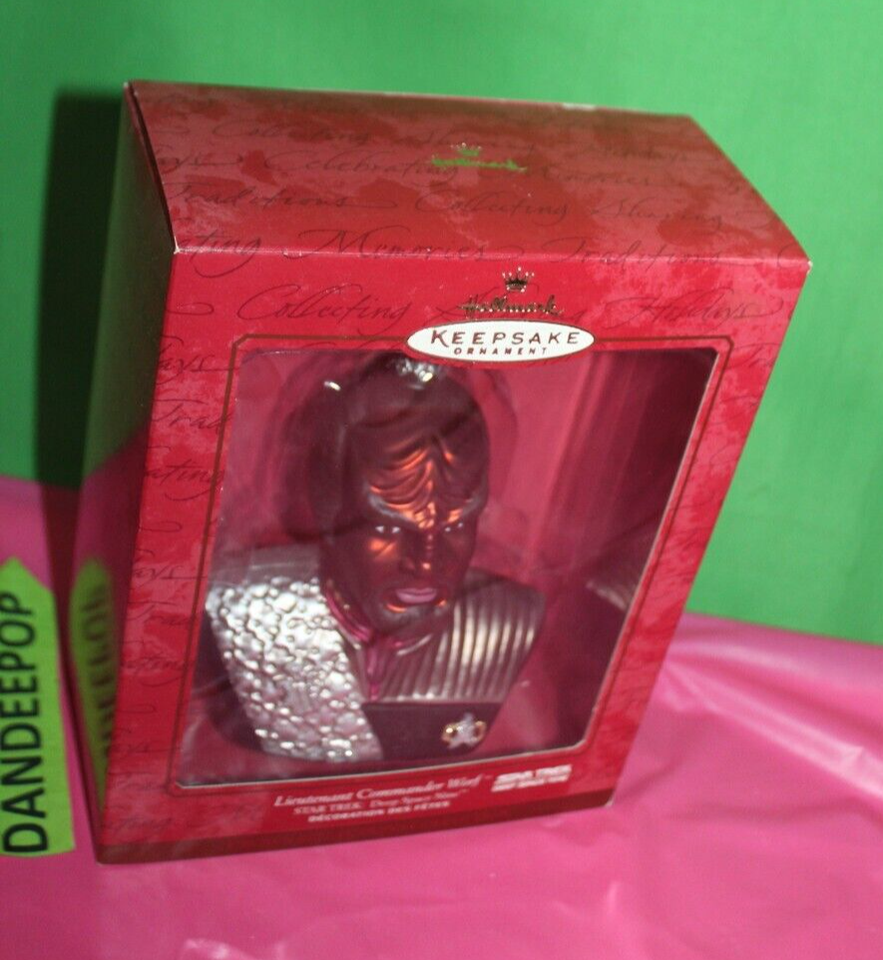 Hallmark Keepsake Lieutenant Commander Worf Star Trek Deep Space Nine ...