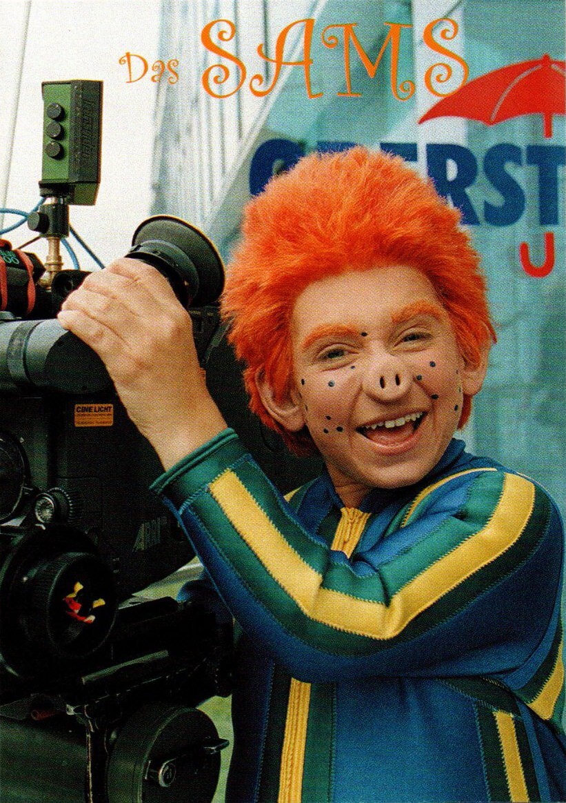 Film-Postkarte, DAS SAMS, nach Paul Maar, mit Ulrich Noethen, ChrisTine ...