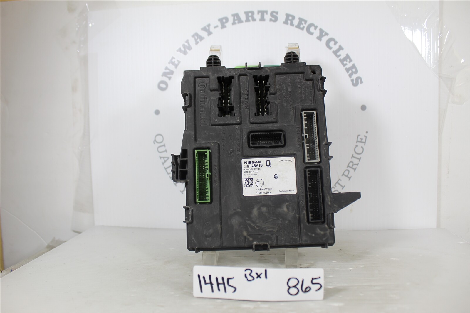 284B14BA1B NISSAN ROGUE 2014-16 Body Control ECM Module OEM 14H5 865 B1 ...