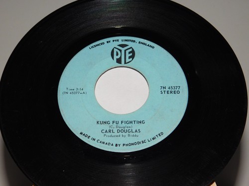 Carl Douglas PYE records kung fu fighting 45 RPM vinyl single | eBay