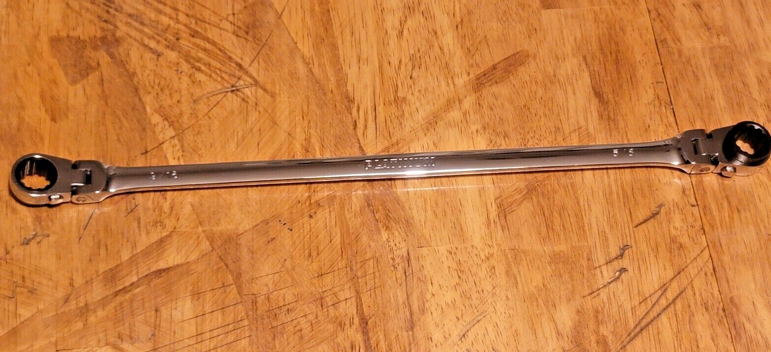 NEW Platinum XL Double Box 5/16 x 3/8" Reversible Ratcheting Spline ...