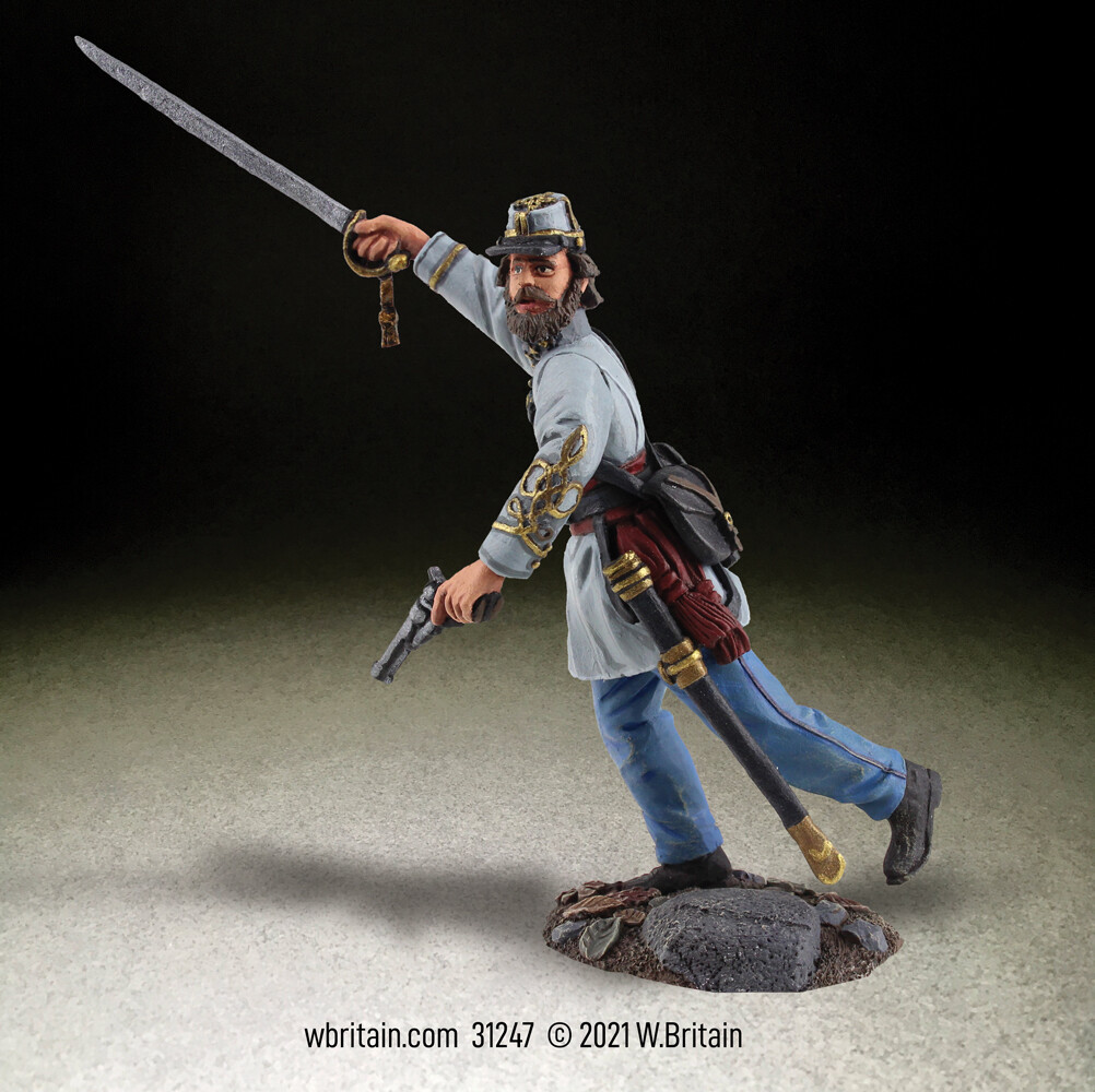 BRITAINS 31247 - Confederate Colonel William Oates, 15th Alabama | eBay UK