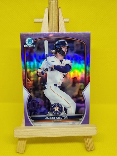 2023 Bowman Chrome Jacob Melton Purple Refractor Prospect #'d 062/250 ...