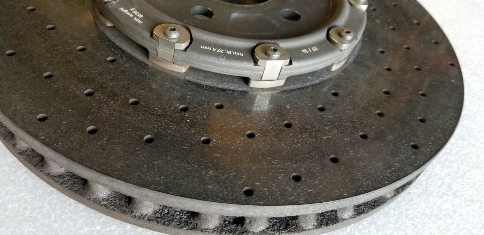 LAMBORGHINI HURACAN LP610 580 CARBON CERAMIC FRONT LEFT BRAKE DISC LH ...