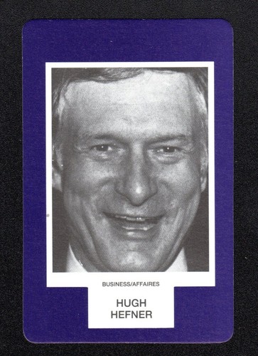 Hugh Hefner Hef 1993 Face To Face Game Card Canadian Issue | eBay