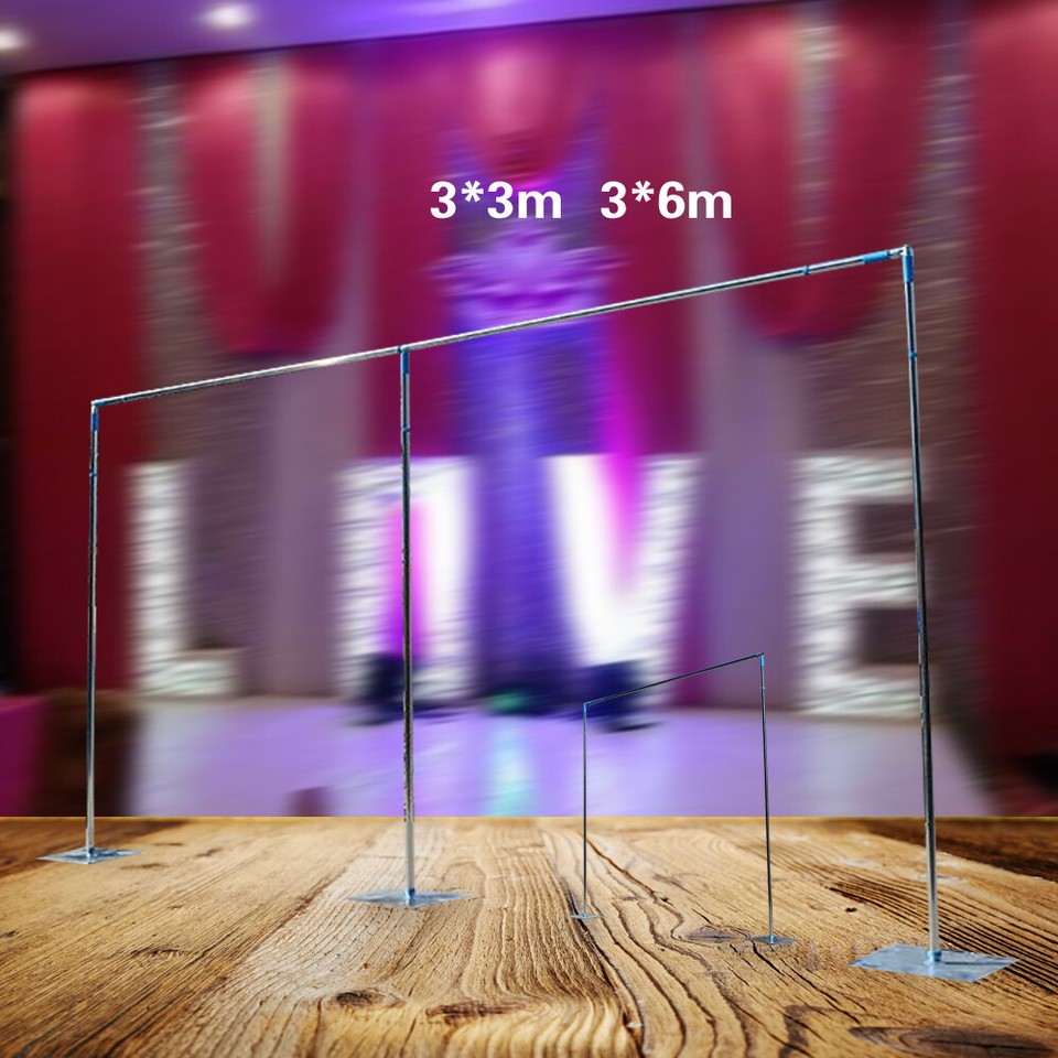 Professional Backdrop Stand Pipe Kit,10'x10'/10'x 20' Heavy Duty ...