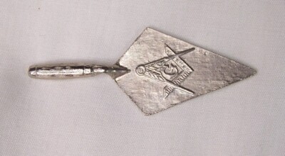 VINTAGE METAL MASONIC TROWEL KNIGHTS TEMPLAR MASONRY | eBay