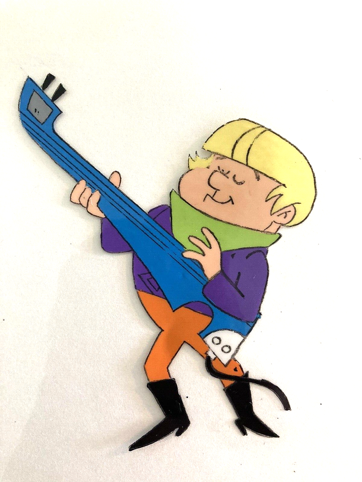 1966 HANNA-BARBERA ORIG TV CARTOON SHOW THE IMPOSSIBLES COIL MAN ...