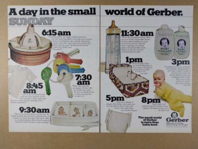 1979 Gerber Baby Products vintage print Ad | eBay