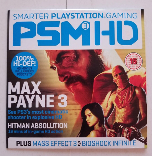 PSM3 magazine #147 HD DVD insert (PS3, UK) - Max Payne 3, Mass Effect ...