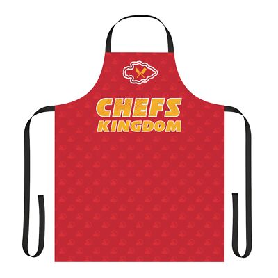Kansas City Chiefs Apron, KC Chef Apron, Chiefs Fan Gift For Dad ...
