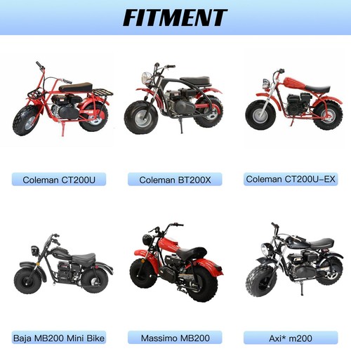 Mini Bike Throttle Assembly Kit + Mini Bike Drum Brake Lever for ...