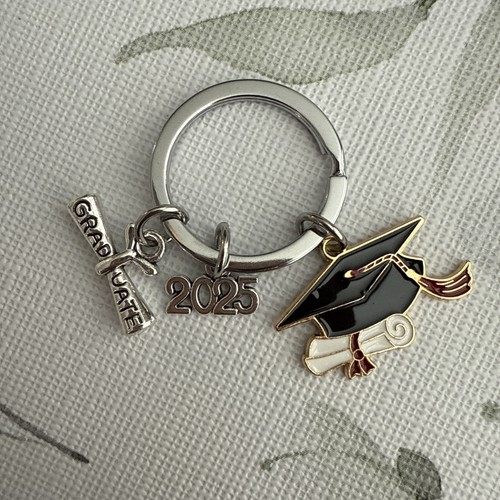 GRADUATION 2025 KEYRING UNIVERSITY COLLEGE SCHOOL LEAVING GRADUATE GIFT ...