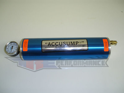 Canton 1 Quart QT Accusump Engine Oil Accumulator Aluminum One 12" x 3. ...