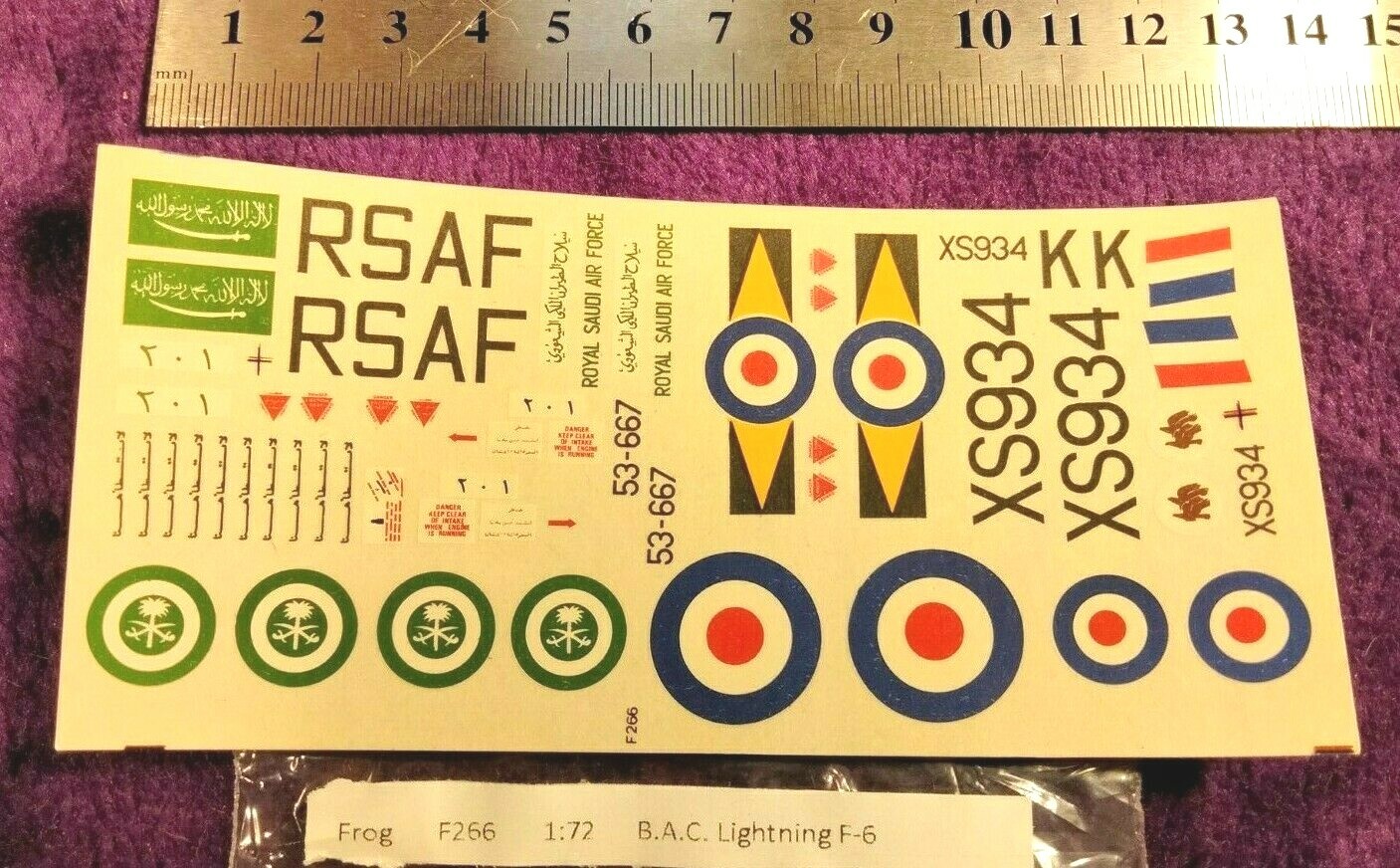 DECALS ONLY for Model Aircraft Kits 1:32 1:72 Multi Listings *COMPLETE ...
