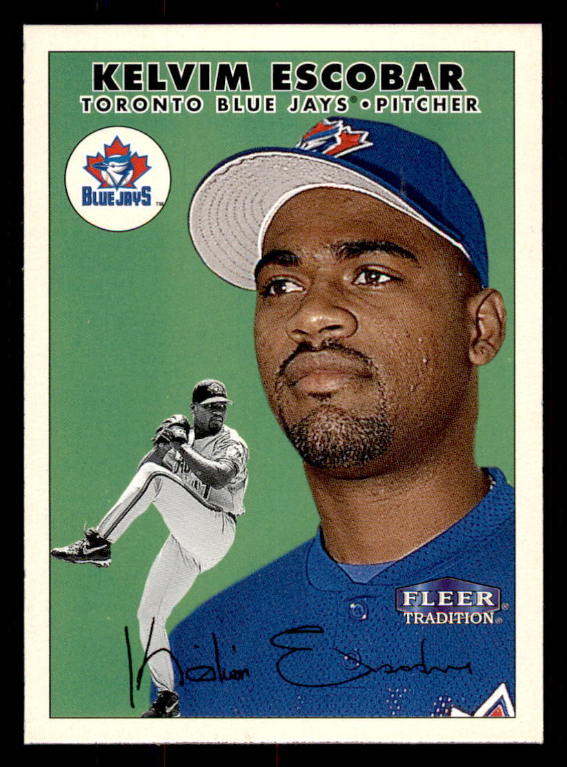 2000 Fleer Tradition #349 Kelvim Escobar Toronto Blue Jays | eBay