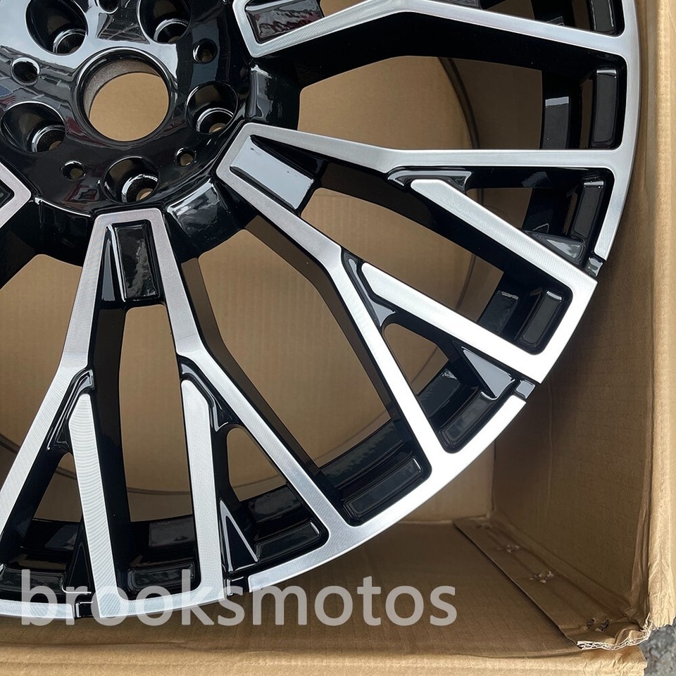 22" NEW BLACK STYLE WHEELS RIMS FITS 2016+ BMW G11 G12 7 SERIES 730 740 ...