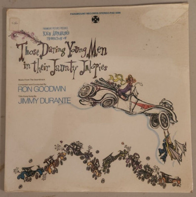 THOSE DARING YOUNG MEN IN THEIR JAUNTY JALOPIES Ron Goodwin SOUNDTRACK ...