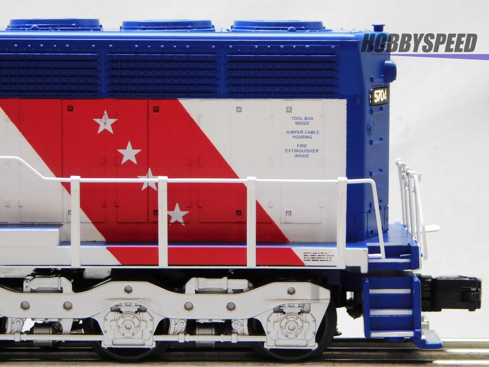 MTH RAILKING SANTA FE SD-45 DIESEL ENGINE LOCOMOTIVE O GAUGE 30-21122-1 ...