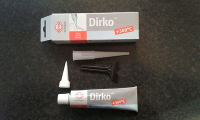 Elring DIRKO Grey Silicone Gasket Sealer (+300 Degrees Celcius) 70ml ...