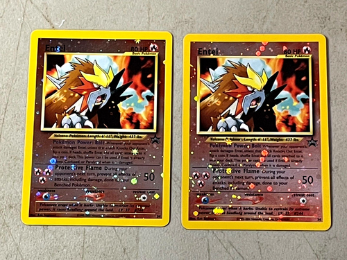 2 - Entei 34/53 Pokémon TCG Black Star Promo Reverse / NM / Holo Card ...