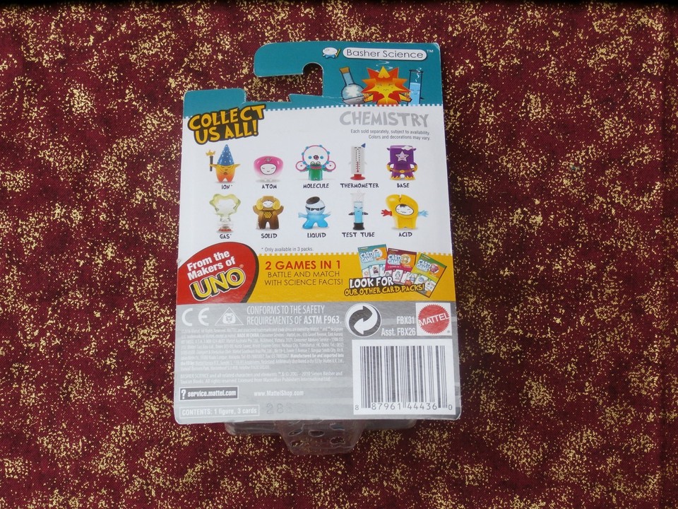 Basher Science Base Figure Series 1 Chemistry Figurine FREE SHIPPING ...