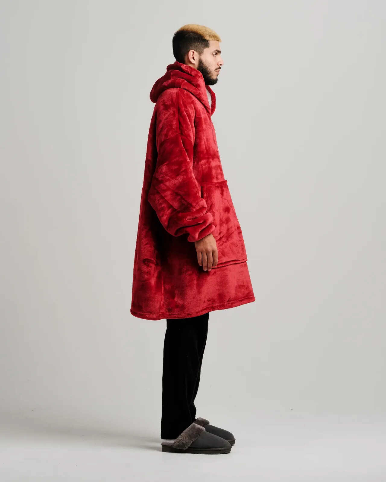 Adult Mens Womens Oodie Oversized Hug & Snug Hoodie Soft Blanket Hoodie ...